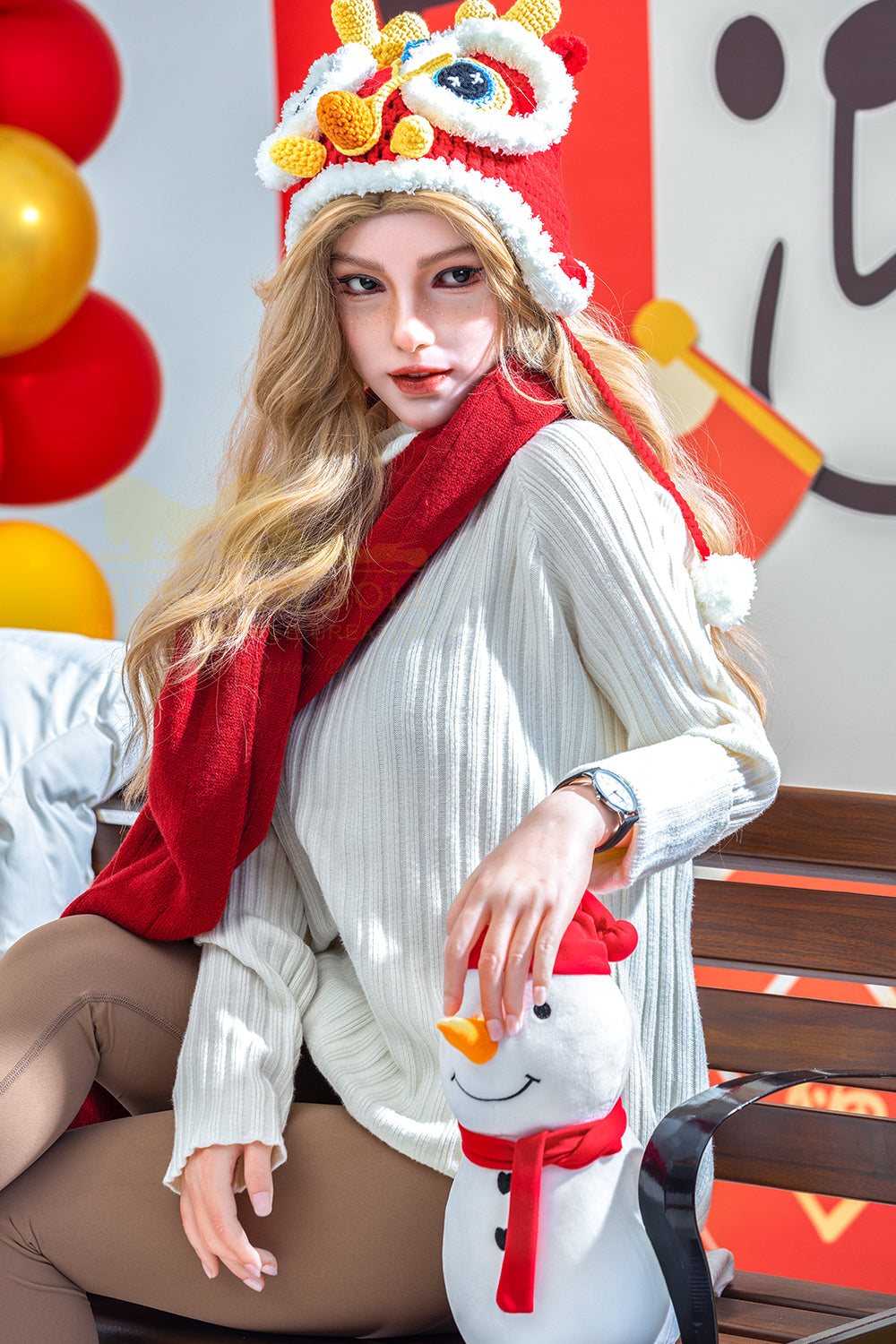 Vivian S31 Premium 163cm A Cup Silicone Sex Doll Irontech Doll Sex